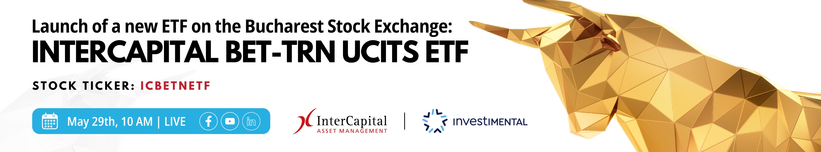 Ring the Bell May 29 - Launch of a new ETF on the Bucharest Stock ...